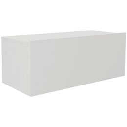 Xora Lowboard, Wei&szlig;, Holzwerkstoff, 80x31.7x36.6 cm, Typenauswahl, h&auml;ngend, in verschiedenen Holzdekoren erh&auml;ltlich, Wohnzimmer, Wohnw&auml;nde, Lowboards, Lowboards h&auml;ngend