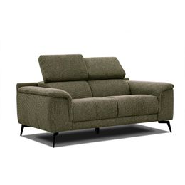 SOFA FIERO 2-Sitzer, olivgr&uuml;n