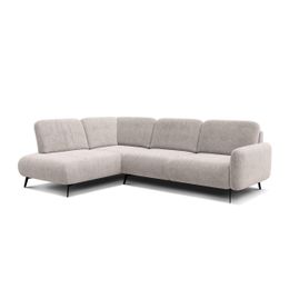 ECKSOFA FEBE 5-Sitzer links, beige