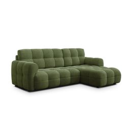 ECKSOFA MELLOW 3-Sitzer, olive