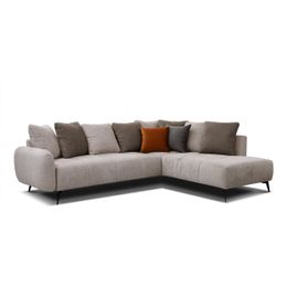 ECKSOFA EVENTO 5-Sitzer, beige