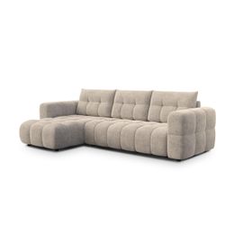 ECKSOFA CLOUDI 4-Sitzer links, beige