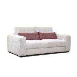 SOFA OLI 3-Sitzer, perlwei&szlig;
