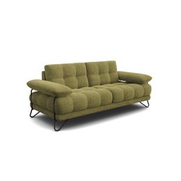 SOFA BUBBARA 2,5-Sitzer, olivgr&uuml;n