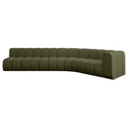ECKSOFA modulares Sofa Karex-L2 - 399x194x70 cm Gr&uuml;n