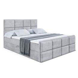 BOXBETT NOVA-Z - 120 x 200 - H4 - Hellgrau