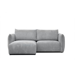 ECKSOFA TAUER 3-Sitzer, hellgrau