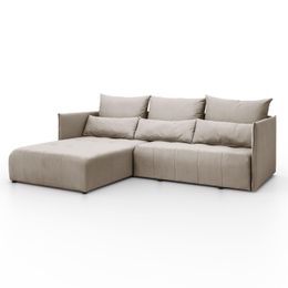ECKSOFA APOLLO L mit Schlaffunktion und Bettkasten &ndash; linke Seite