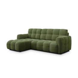 ECKSOFA MELLOW 3-Sitzer, olive