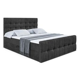 BOXBETT BERO-Z - 120 x 200 - H4 - Schwarz