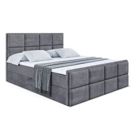 BOXBETT NOVA-Z - 120 x 200 - H4 - Dunkelgrau