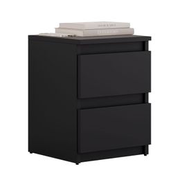 NACHTTISCH HANA M2 Schwarz matt