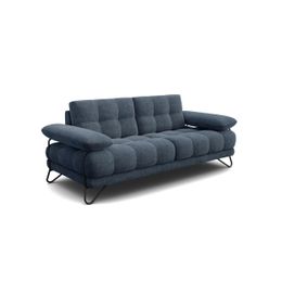 SOFA BUBBARA 2,5-Sitzer, marineblau