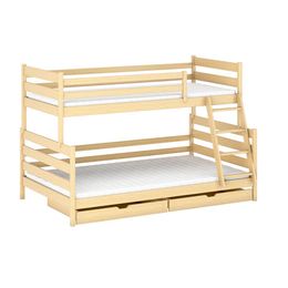 BETT 120/200 L&eacute;o Holz