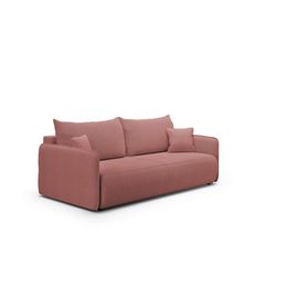 SOFA Claudio 3 Sitzpl&auml;tze Rose
