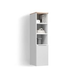 UNIVERSALSCHRANK Piave Wei&szlig;/Sonoma mit einer T&uuml;r