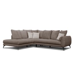 ECKSOFA CALME 5-Sitzer, creme