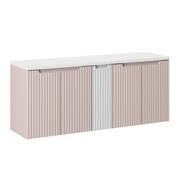 WASCHTISCHUNTERSCHRANK 140cm Riva Kaschmir
