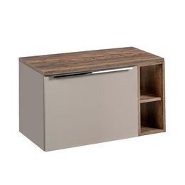 WASCHTISCHUNTERSCHRANK 80cm &Eacute;ros Taupe