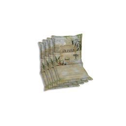Sesselauflagenset 4-Teilig ca. 50x7x100 cm