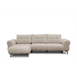 ECKSOFA SALVINI 4-Sitzer, ecru