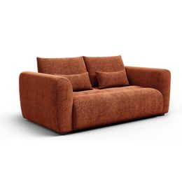 SOFA SORENO 3-Sitzer, orange