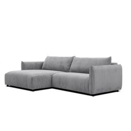 ECKSOFA TAUER 5-Sitzer, hellgrau