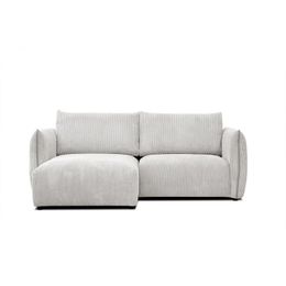 ECKSOFA TAUER 3-Sitzer, wei&szlig;
