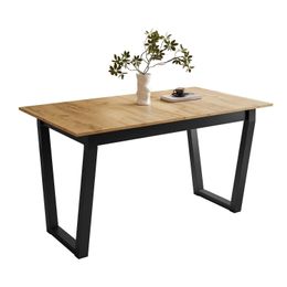 ESSTISCH ARTON II ausziehbarer Tisch 140-195 cm f&uuml;r 6-8 Personen