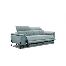 SOFA AVENA 3-Sitzer mit 2 Relaxfunktionen, mintgr&uuml;n