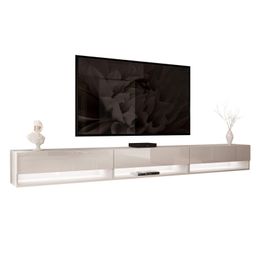 H&Auml;NGESCHRANK TV-M&ouml;bel CALANTE 270 cm mit LED-Beleuchtung