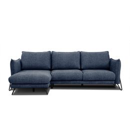 ECKSOFA HOSTEN 4-Sitzer, dunkelblau