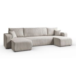 ECKSOFA PRESTIGE U mit Schlaffunktion, Poso 100