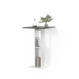BARTISCH Regusa Wei&szlig;/Anthrazit 65 x 65 cm
