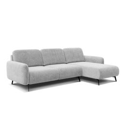 ECKSOFA FEBE 4-Sitzer rechts, hellgrau