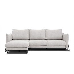 ECKSOFA HOSTEN 4-Sitzer, creme