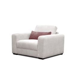 SESSEL OLI in Cordstoff perlwei&szlig;