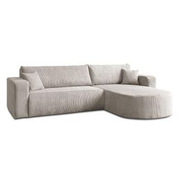 ECKSOFA SOPRANO mit Schlafunktion und Stauraum POSO 100