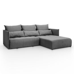 ECKSOFA APOLLO L mit Schlaffunktion und Bettkasten &ndash; rechte Seite