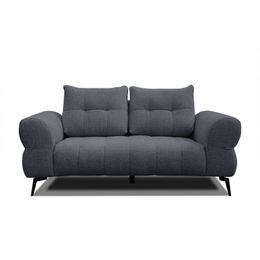 SOFA SALVINI 2-Sitzer, dunkelblau