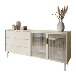 SIDEBOARD LINEA mit LED-Beleuchtung Kaschmir