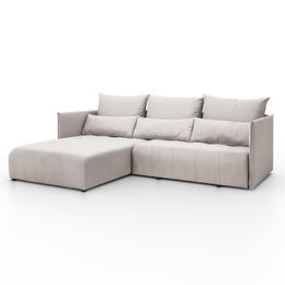 ECKSOFA APOLLO L mit Schlaffunktion und Bettkasten &ndash; linke Seite