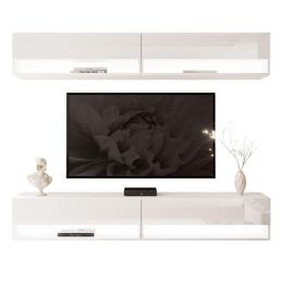 WOHNWAND Calante mit LED-Beleuchtung