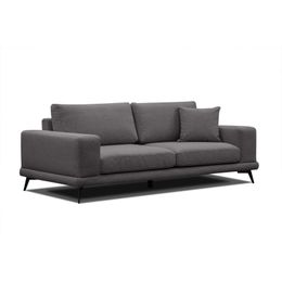 SOFA MEDIOLANE 3-Sitzer, graphitfarben