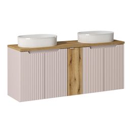 DOPPELWASCHTISCH 140cm Riva Kaschmir