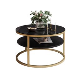 COUCHTISCH CIRI SLIM GLASS mit Regal