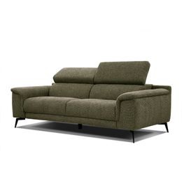 SOFA FIERO 3-Sitzer, olivgr&uuml;n