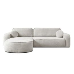 ECKCOUCH VENUS II mit Bettkasten, Coral 65