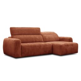 ECKSOFA NERO 4-Sitzer, orange