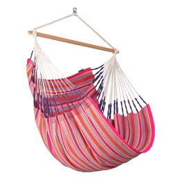 La Siesta H&auml;ngesessel Comfort Hammock Echtholz Lila/Rosa/Pink